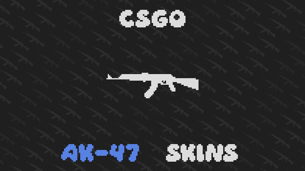 [OS] CS:GO AK-47 (6 Skins) (SMG + RIFLE ver.) - Full Packs - aloha.pk ...